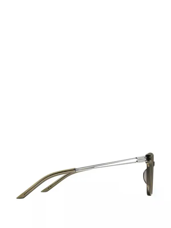 GENTLE MONSTER La Sola Kc6 Square-frame Sunglasses - Green