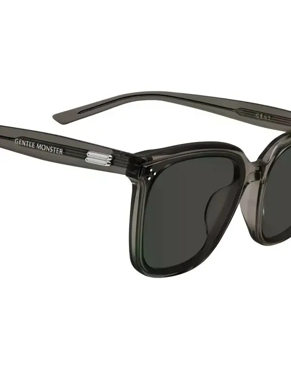 GENTLE MONSTER Gent Brc21 Square Frame Sunglasses - Brown