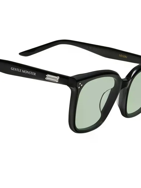GENTLE MONSTER Lo Lou 01 Sunglasses - Black