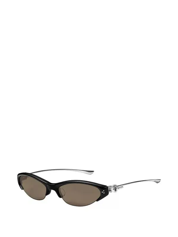 Gentle Monster Tweed 01 Sunglasses In Black | Editorialist