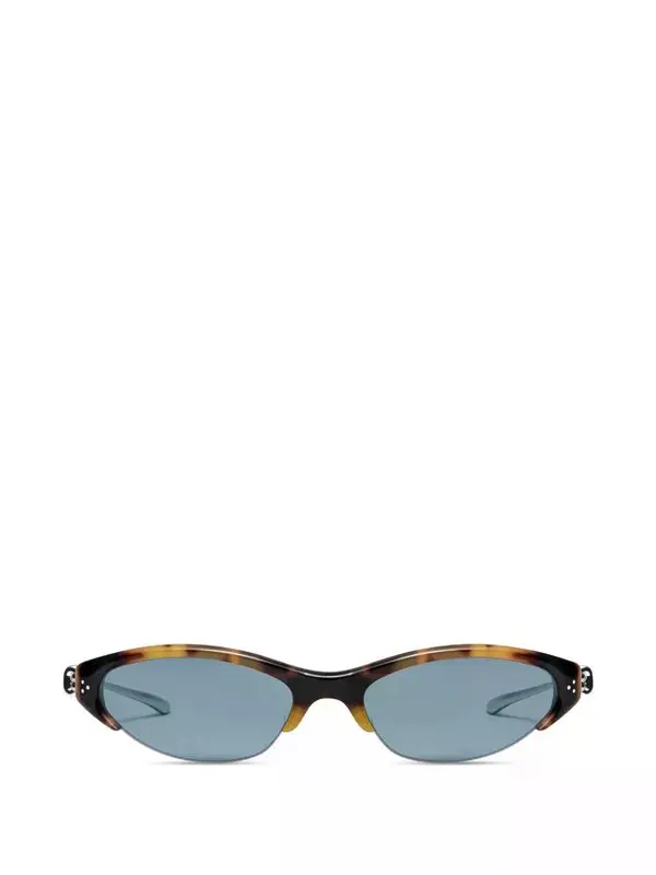 GENTLE MONSTER Tweed T10 Sunglasses - Brown