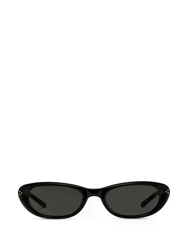 GENTLE MONSTER Madlenne 01 Oval Sunglasses - Black