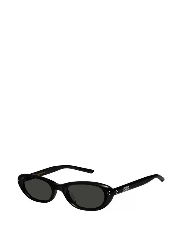 GENTLE MONSTER Madlenne 01 Oval Sunglasses - Black