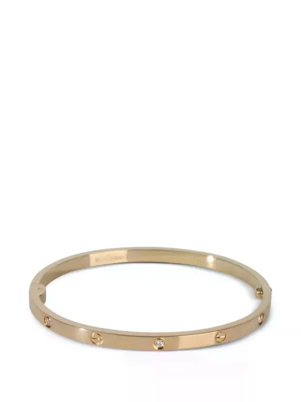CARTIER Small Love Diamond Bracelet - Gold