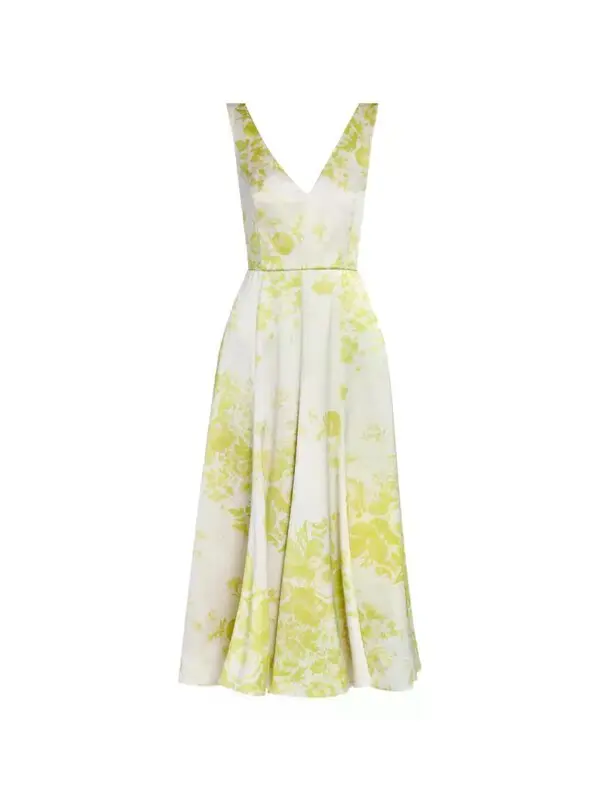 Erdem Floral-print Midi Dress