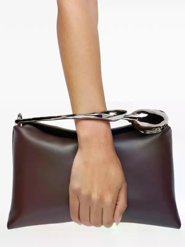 Erdem Medium Bloom Tote Bag - Brown