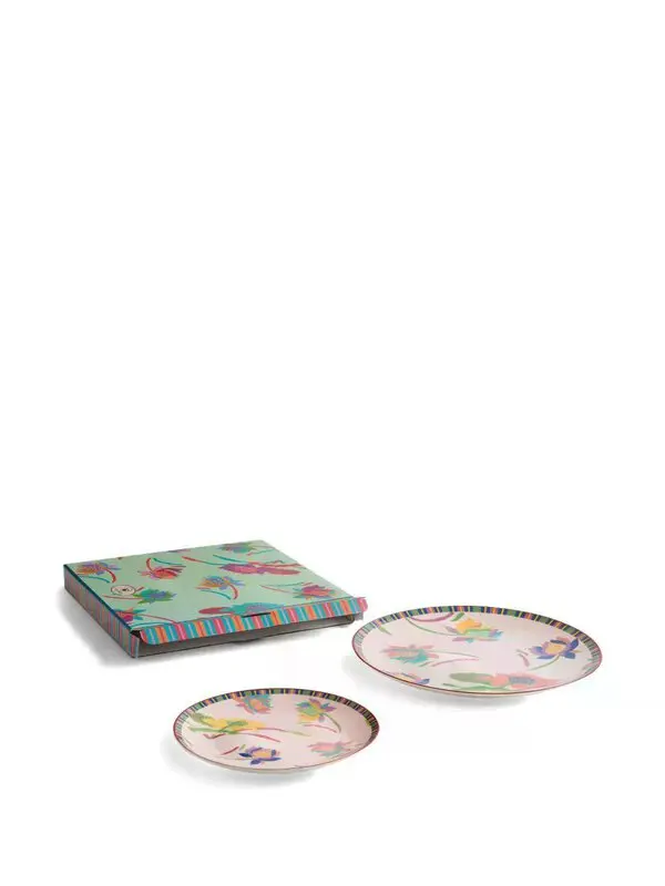 LISA CORTI Floral Plates