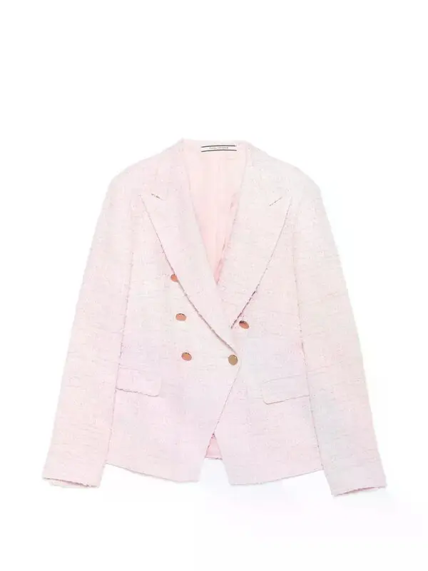 Tagliatore Double-breasted Blazer - Pink