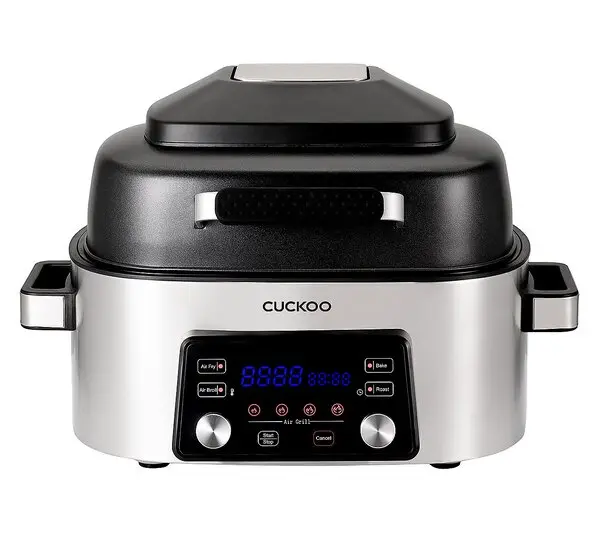 CUCKOO 5-in-1 6-qt Countertop Air Grill & Air F Ryer Oven - One-color