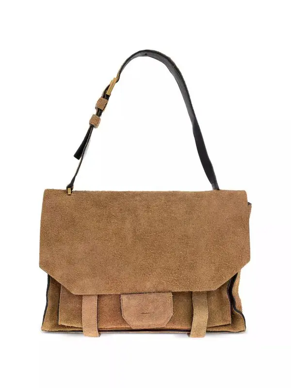 ALLSAINTS Ursa Flap-closure Shoulder Bag - Neutrals