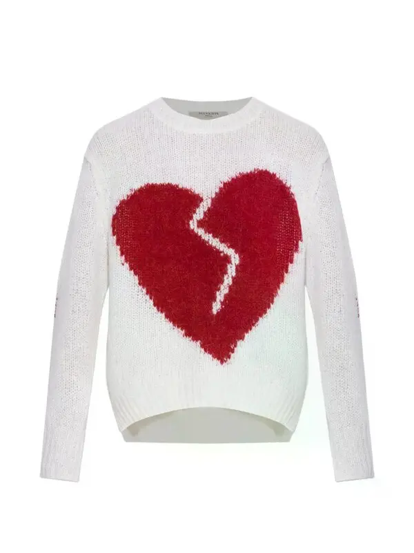 ALLSAINTS Luvheart Crew-neck Pullover - White