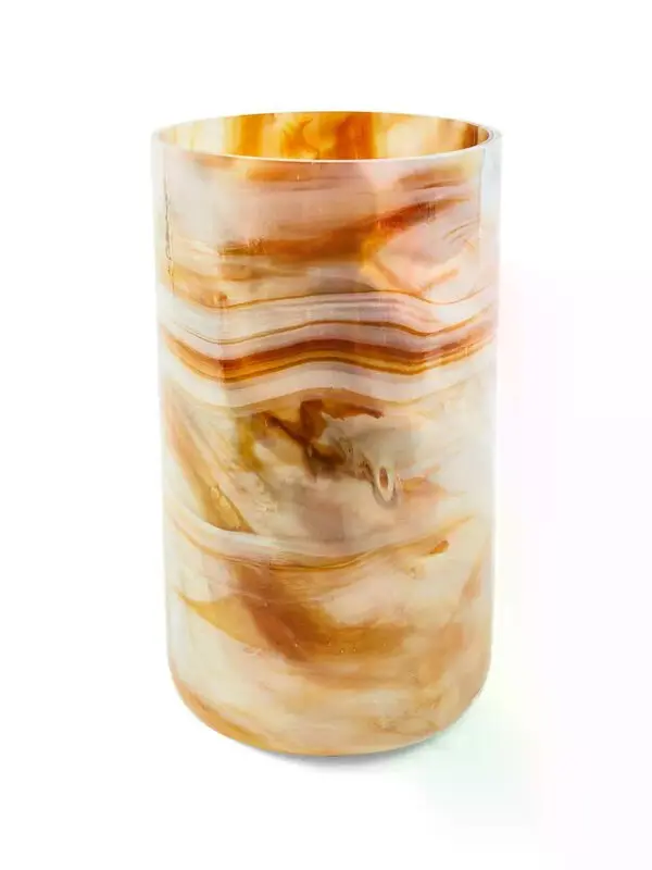 POLSPOTTEN Large Marble Glass Vase