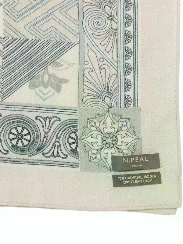 N.peal Printed Foulard