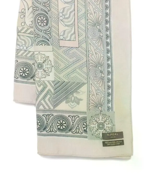 N.peal Printed Foulard