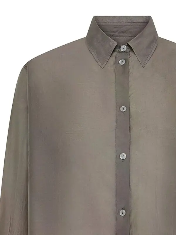 CRUNA Yvonne Buttoned Shirt - Grey