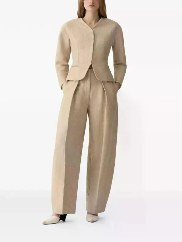 Jacquemus Ovalo Jacket - Neutrals