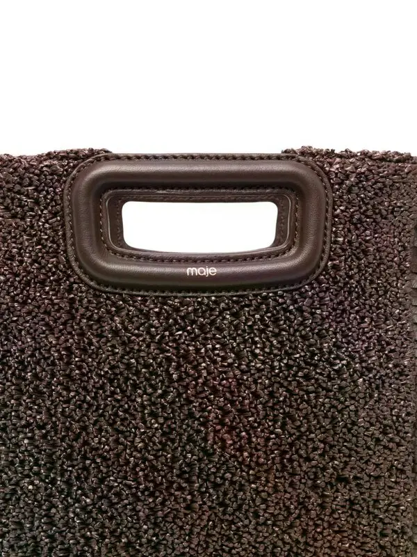Maje Fringe Top-handle Bag