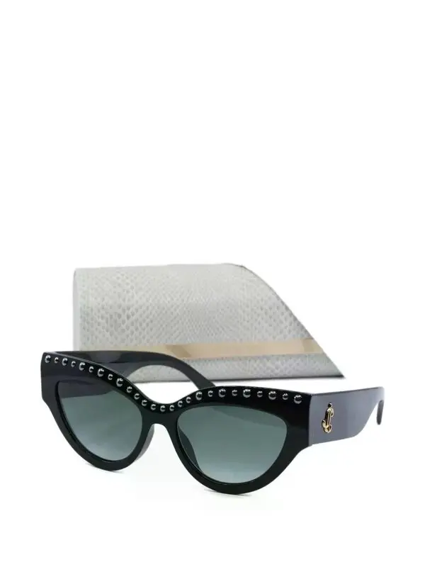 JIMMY CHOO Studded Cat-eye Sunglasses