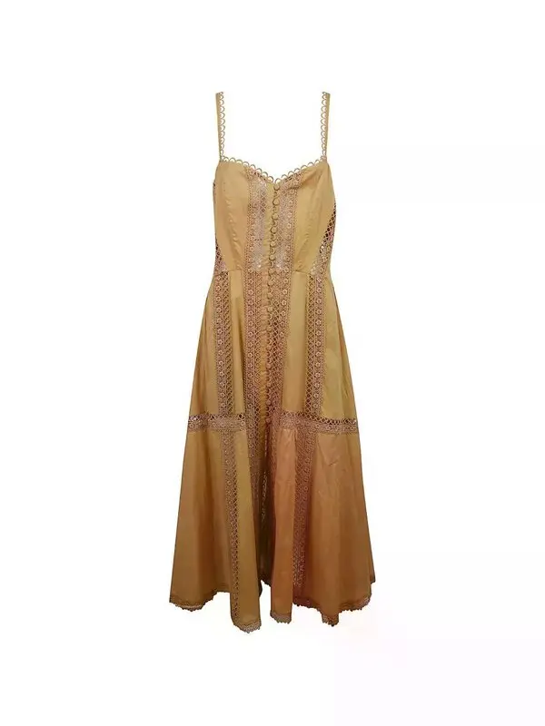 Charo Ruiz Ibiza Lace Midi Dress