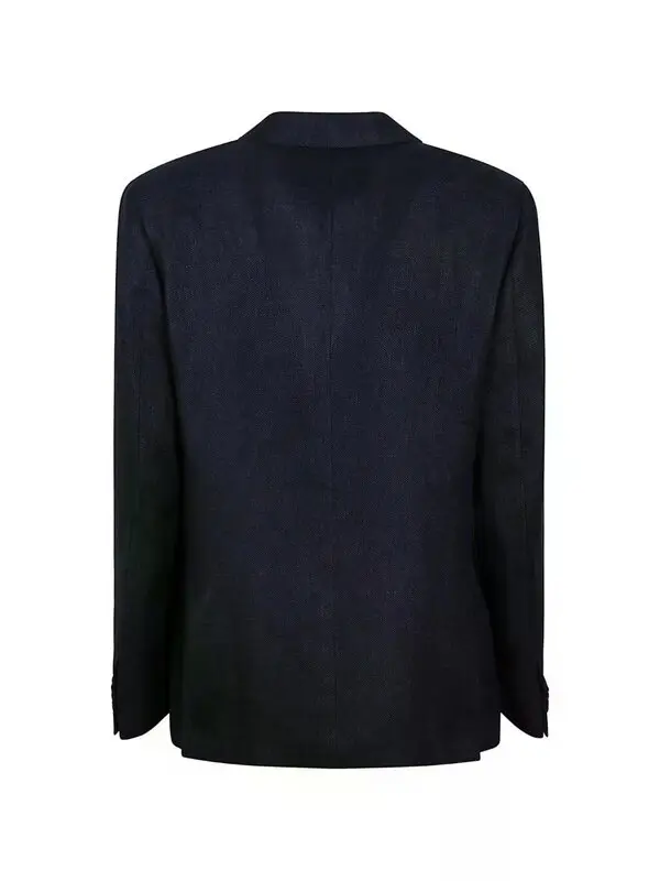 Zegna Button Jacket - Blue