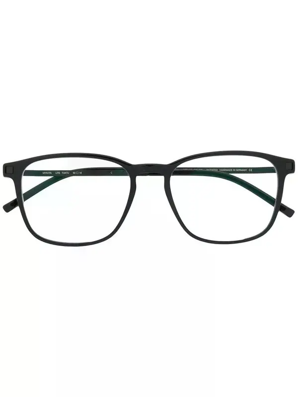 Mykita Tuktu Rectangular Eyeglasses - Black
