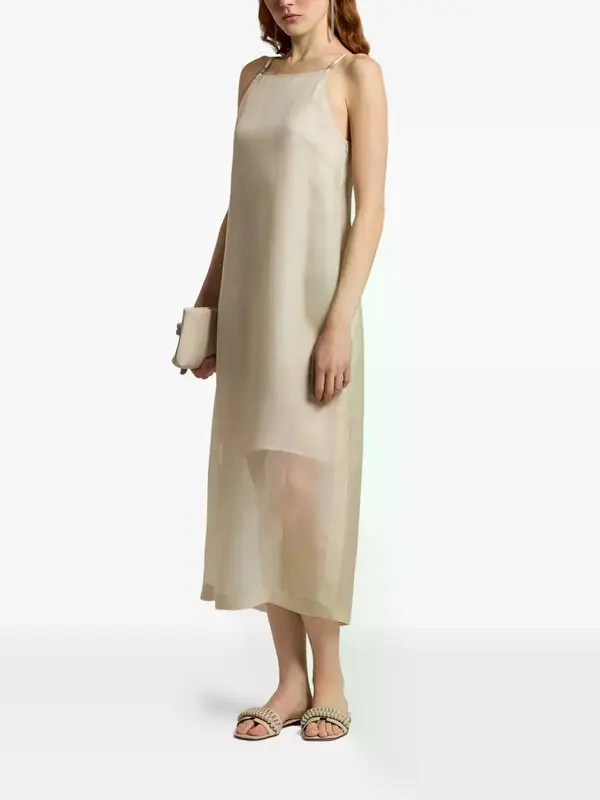 Peserico Thin-strap Midi Dress