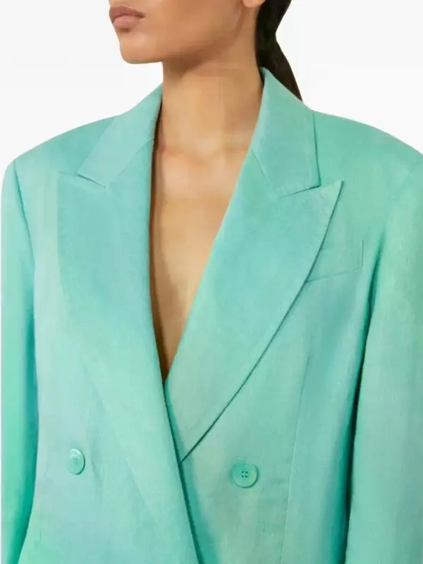 Max Mara Olimpia Double-breasted Blazer - Green
