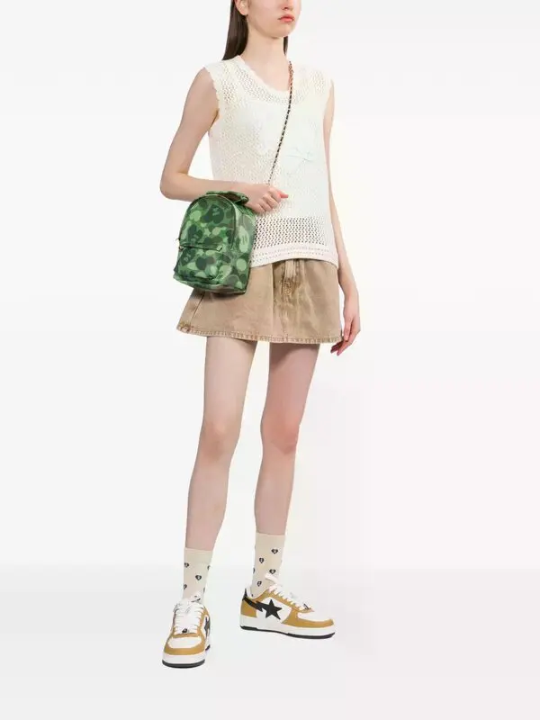 AAPE BY *A BATHING APE Logo-applique Vest - Neutrals