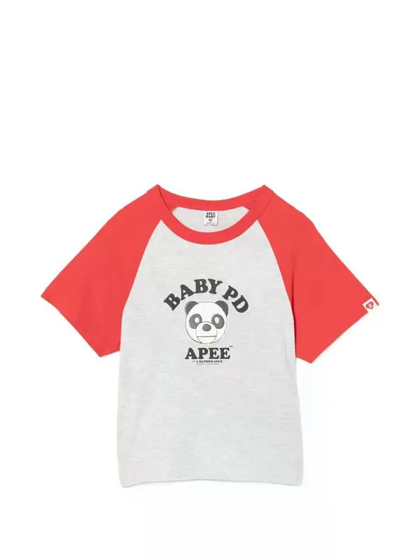 AAPE BY *A BATHING APE Panda-print T-shirt