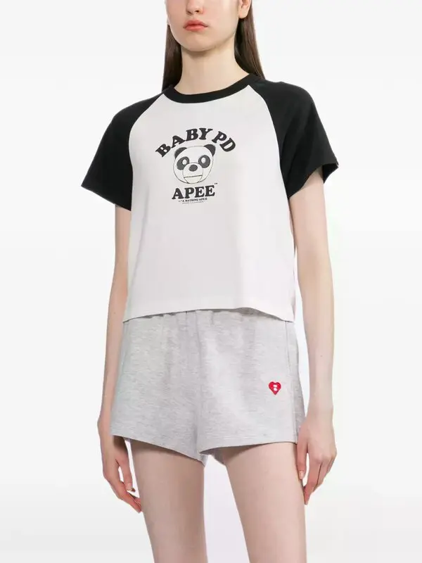 AAPE BY *A BATHING APE Panda-print T-shirt