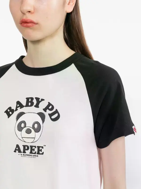 AAPE BY *A BATHING APE Panda-print T-shirt
