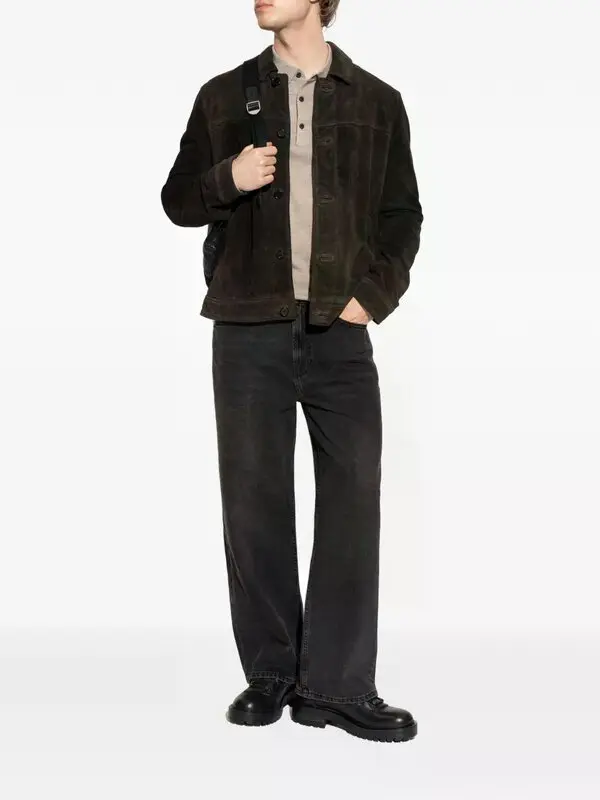 ALLSAINTS Nates Button-up Jacket - Black
