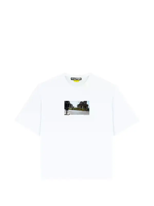 IUTER Wholetrain Printed T-shirt - White