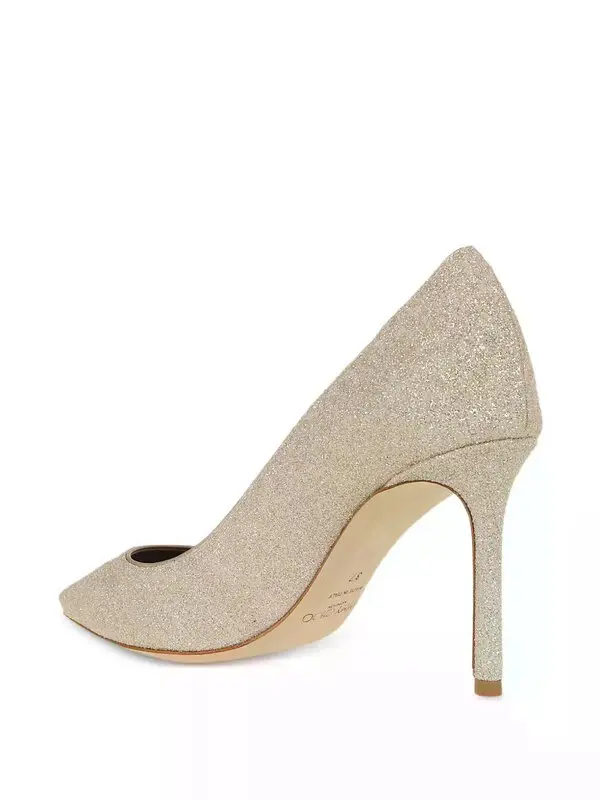 JIMMY CHOO Metallic Heeled Pumps