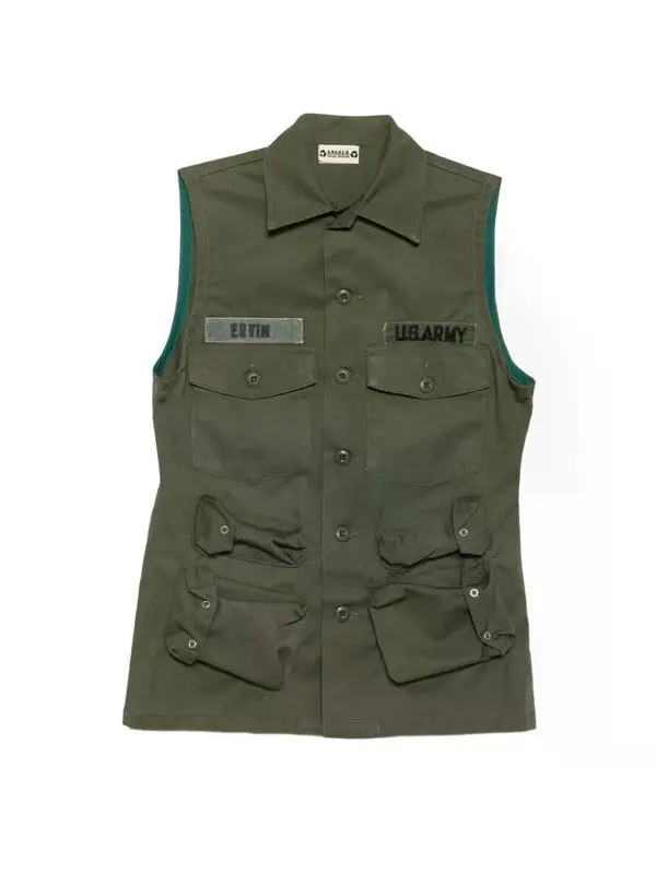 A.N.G.E.L.O. VINTAGE CULT Upcycled Pocket Vest