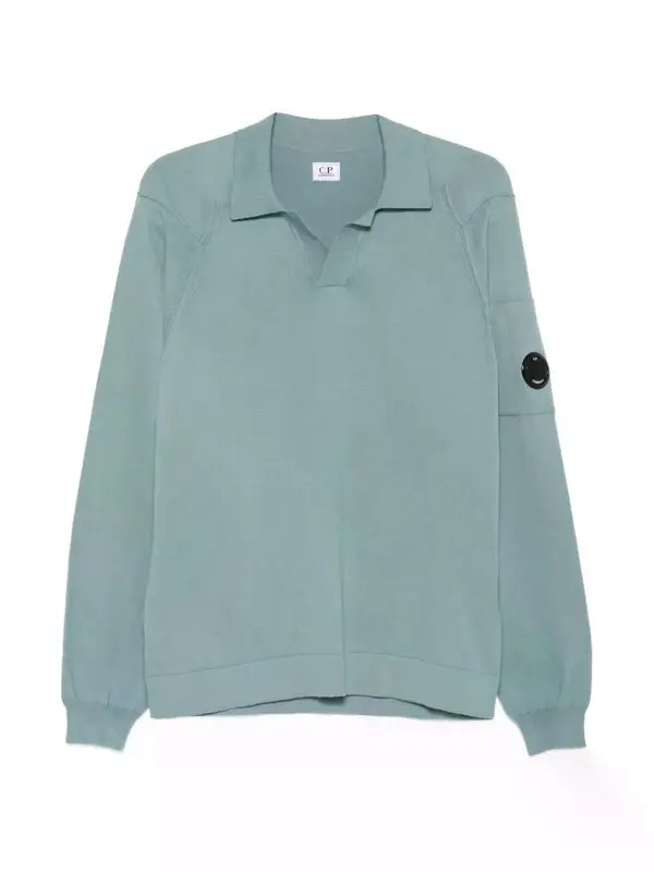 C.P. COMPANY Logo-patch Sweatshirt - Blue
