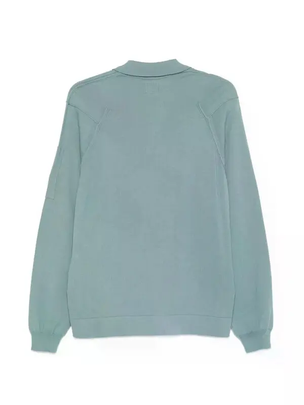 C.P. COMPANY Logo-patch Sweatshirt - Blue