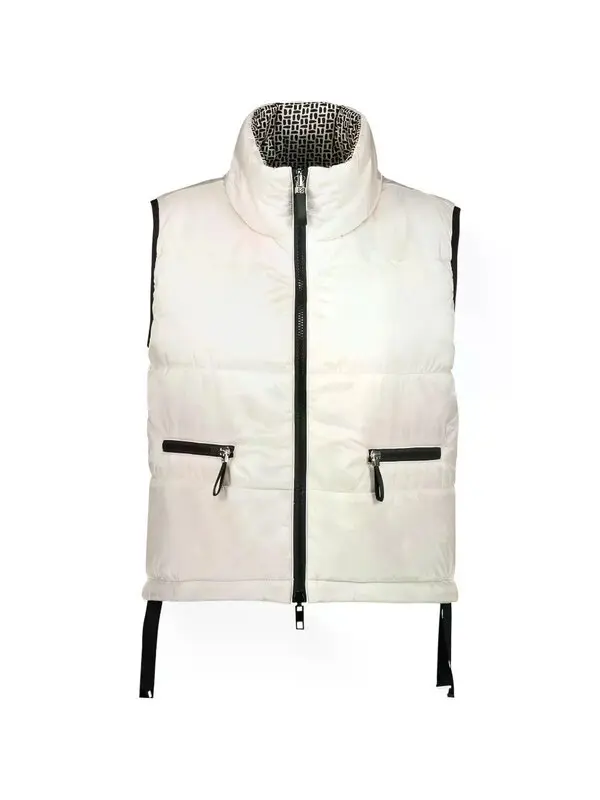 BETTY BARCLAY Quilted Zip Sleeveless Gilet