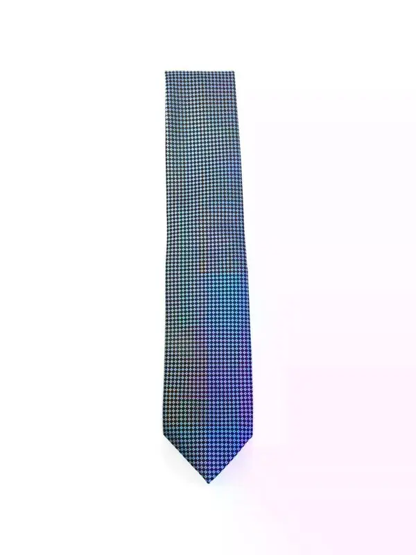 TOM FORD Patterned Neck Tie - Blue