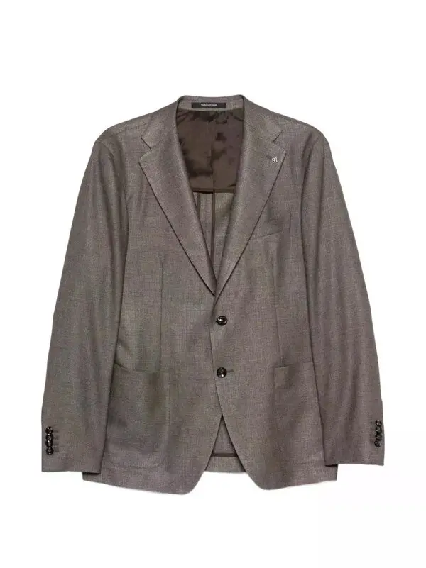 Tagliatore Single-breasted Blazer - Brown
