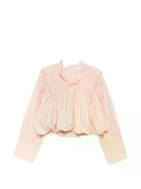 BY FANG Smocked Blouse