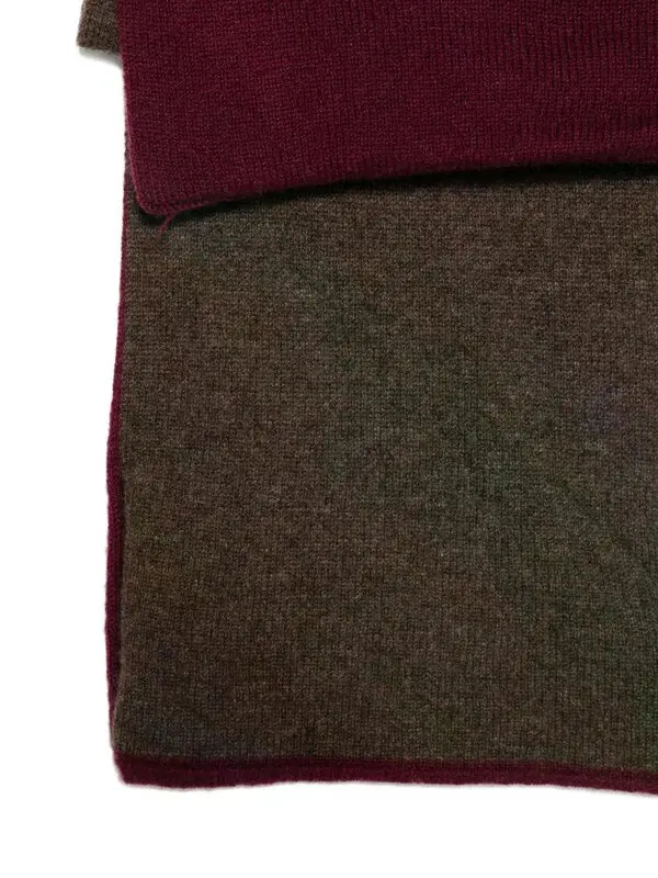 DELL'OGLIO Cashmere Scarf - Red