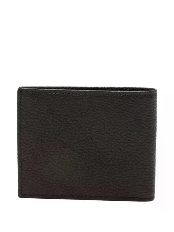 DELL'OGLIO Textured Bi-fold Wallet
