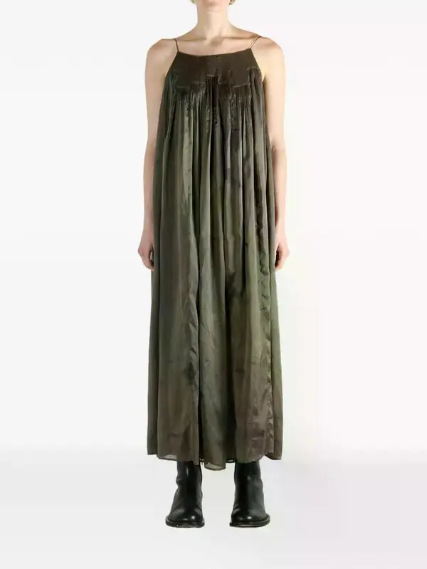 MUTEDANCE Draped Maxi Dress