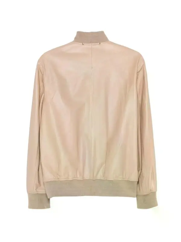 Paul Smith Zip Bomber Jacket - Neutrals