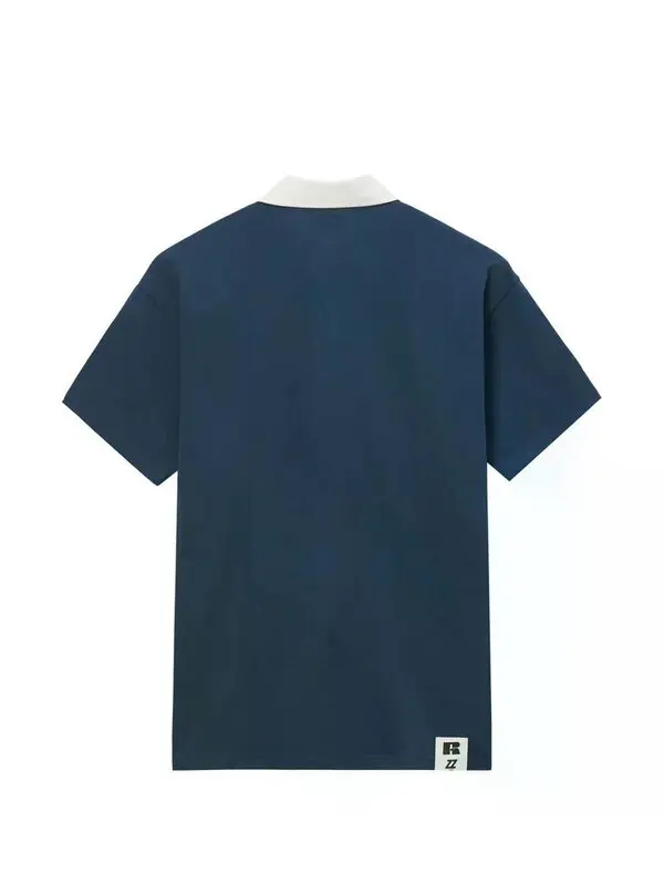 Izzue Short-sleeve Polo Shirt - Blue