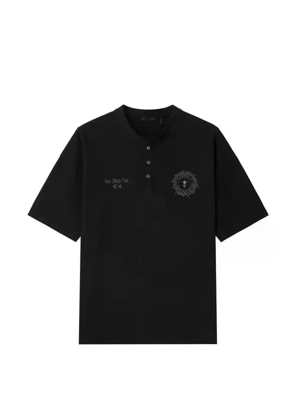 FIVE CM Logo-print T-shirt - Black