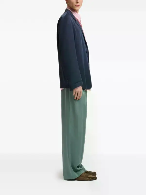 Marni Striped Poplin Shirt With Neck Strap