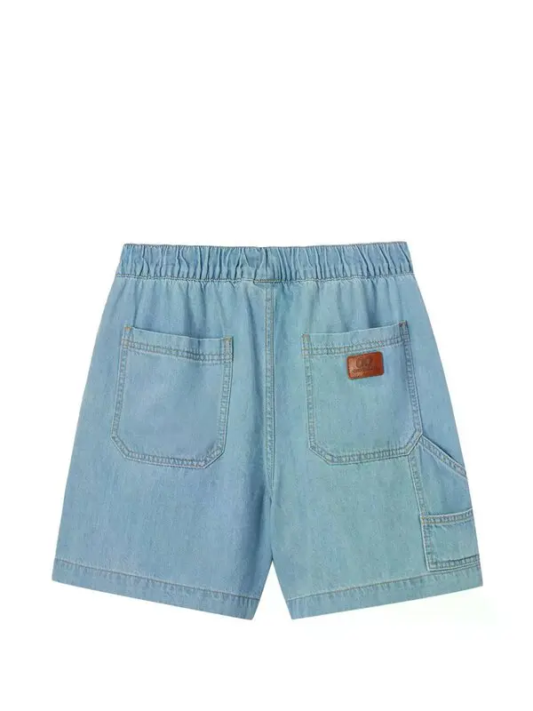 CHOCOOLATE Logo-patch Shorts - Blue