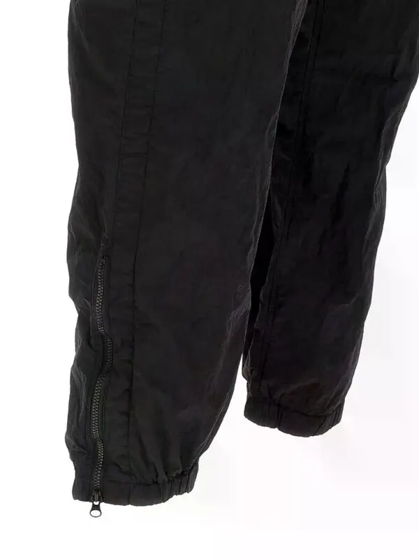 Stone Island Zip Trousers - Black